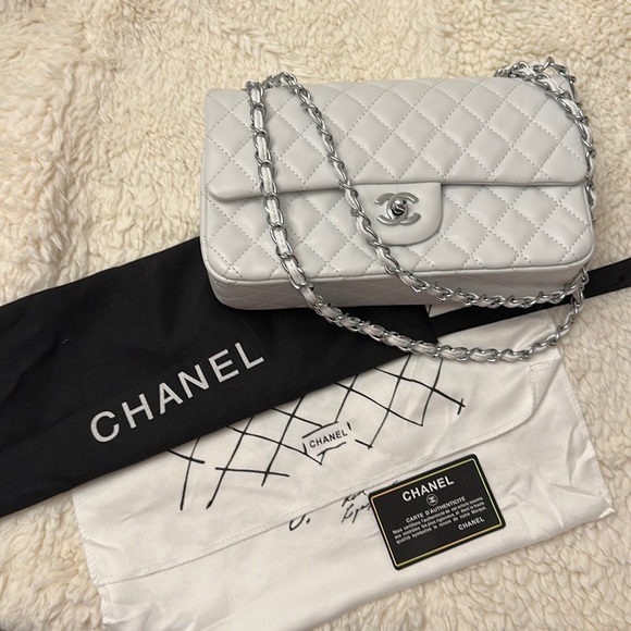 CHANEL | Bags | Chanel 218184 White | Poshmark